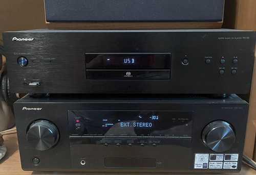 Av ресивер pioneer vsx 922, CD PD-30 и акустика