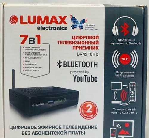 Lumax DV4210HD.Приставка для цифрового тв