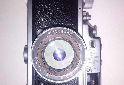Плёночный фотоаппарат Зоркий 3М