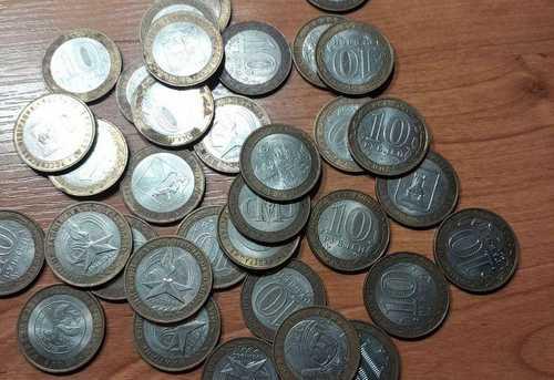 Юбилейные монеты, биметалл