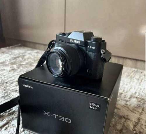 Фотоаппарат fujifilm xt30 + объектив 35 мм
