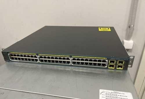 Cisco 2975gs-48ps-l гигабитник