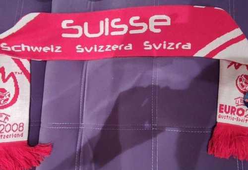 Коллекционный шарф Швейцария - Австрия