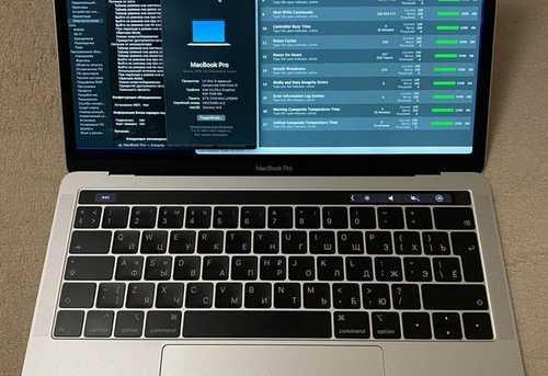 MacBook Pro 13 (2019), 128 ГБ, Core i5, 1.4 ГГц, RAM 8 ГБ, Intel Iris Plus Graphics 645