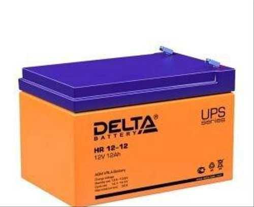 Delta HR 12-12 (12 А\ч, 12В) свинцово- кислотный