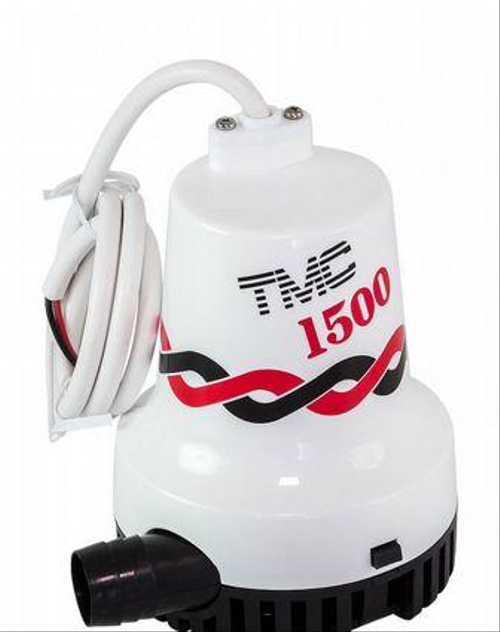 Помпа осушительная, 12 В, 1500GPH (5677.5 л/ч) 100