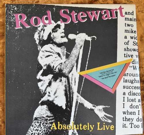 Rod Stewart – Absolutely Live 2LP Japan NM/VG 