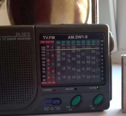 Транзисторный приемник - ECB RS-1012 TV.FM