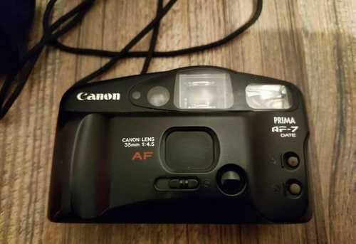 Плёночный фотоаппарат Canon Prima AF - 7