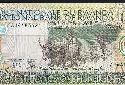 Банкноты. Руанда. UNC