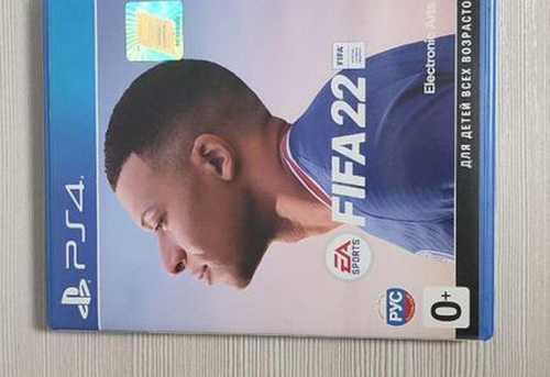 Диск Fifa22 ps4