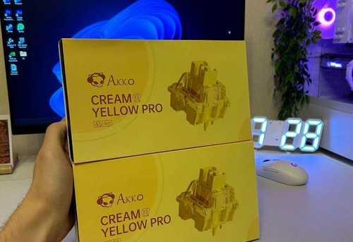 Свитчи для клавиатура Akko V3 Pro Cream Yellow