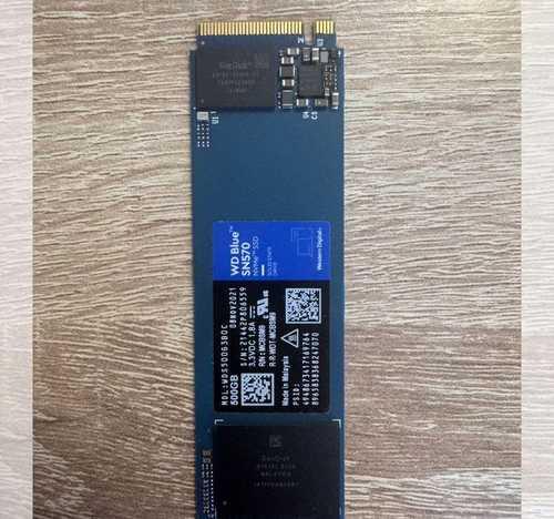 Ssd m2 nvme 500gb WD blue