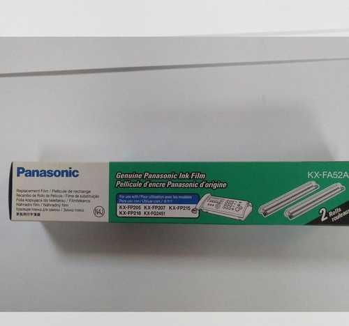 Картридж Panasonic KX-FA52A оригинал. Япония