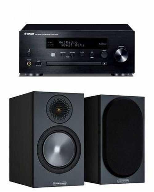 Комплект Monitor Audio Bronze 50 + Yamaha CRX-N470