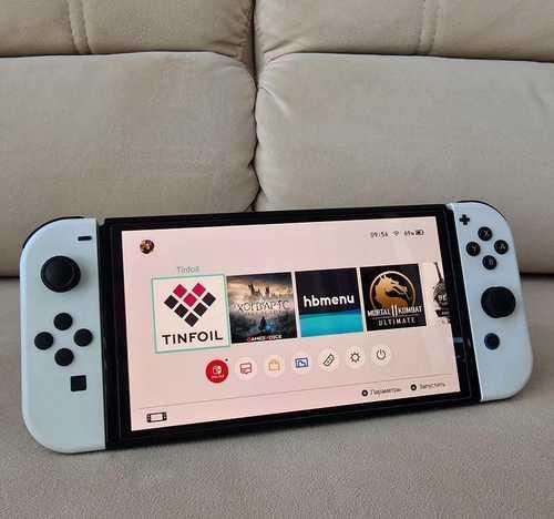 Прошитый Nintendo switch Oled