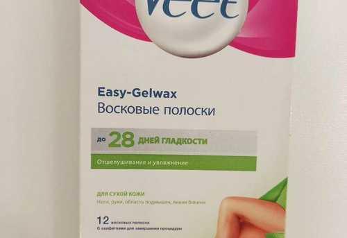 Veet восковые полоски для ног