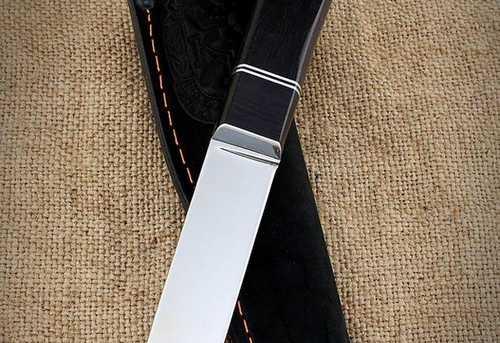 Нож Карачаевский бичак (бычак) Х12мф черный граб