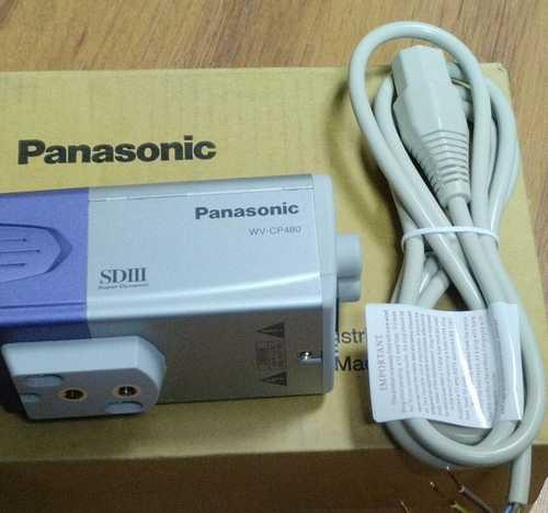 Камера видеонаблюдения цветная Panasonic WV-CP480