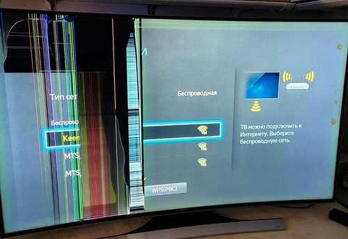Телевизор Samsung UE55HU8700T разбита матрица
