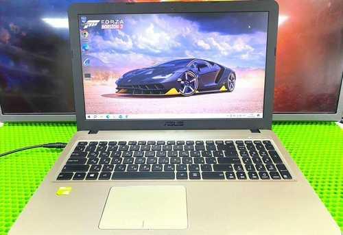 Ноутбук Asus (4 ядра/Ram 4Gb/SSD/GeForce MX110)