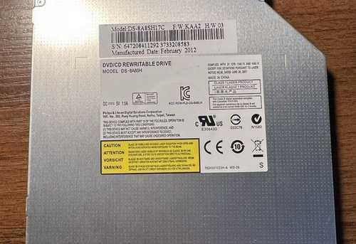 Привод для ноутбука внутр. DVD RW Lite-On DS-8A8SH