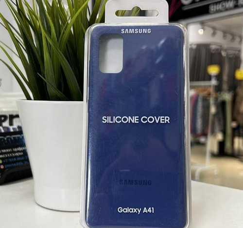 Чехол Silicone Cover Samsung A41