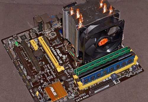 Комплект AMD 32gb+топ проц+башня Трейдин