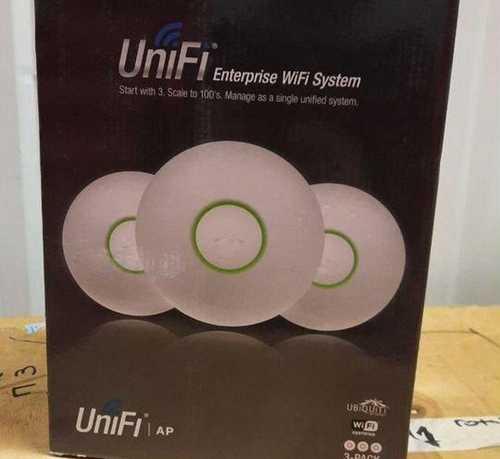 Комплект из 3х точек доступа - UniFi AP 3-park