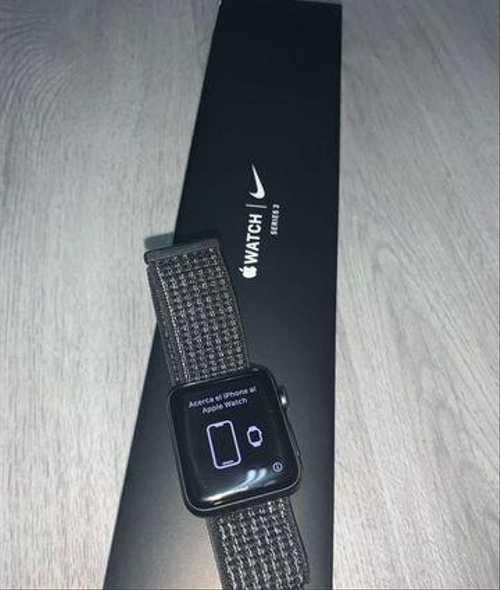 Смарт-часы Apple Watch S3 Nike+ 42mm SpaceGrey(М29