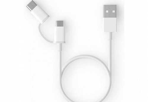 Кабель ZMI 2 in1 USB Type-C/Micro