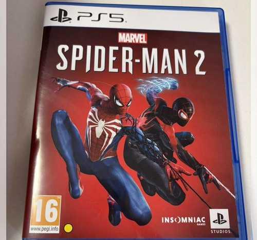 Spider man 2 ps5 диск на русском