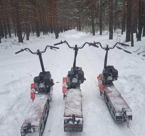 Снегоскутеры и шашлыки на природе