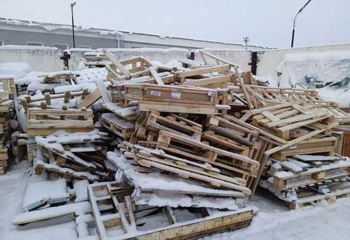 Отходы поддонов деревянных бу продать