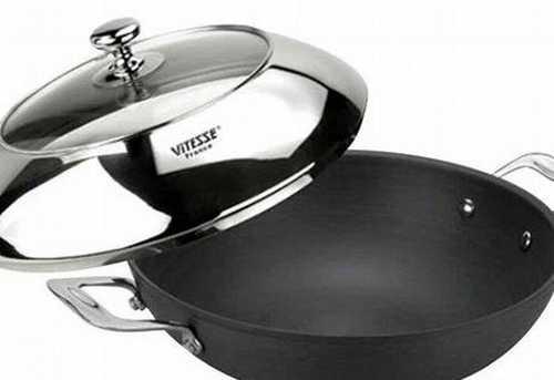 Сковорода-вок Vitesse VS-1013, 4 л, диаметр 30 см