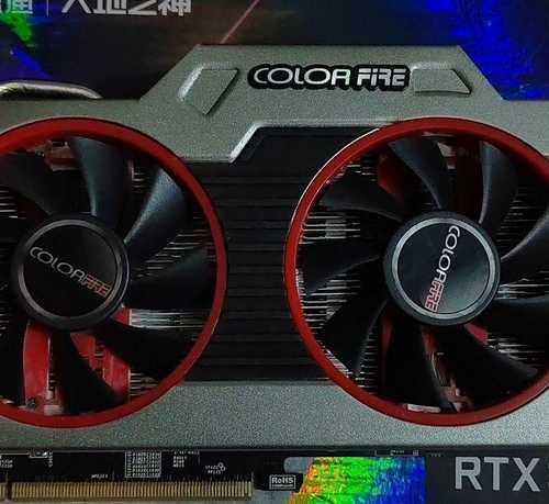 Видеокарта color fire R9-370-370 2GB