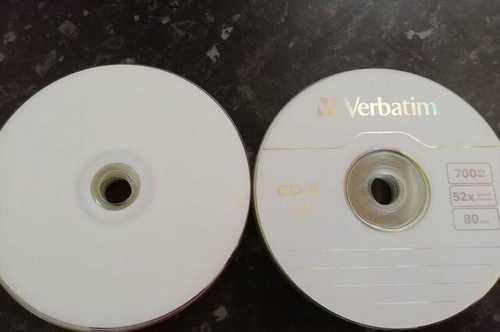 CD и DVD-RW диски чистые