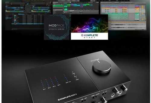 Native Instruments Komplete Audio 6 мк2 новая