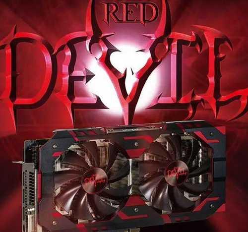 Видеокарта AMD Radeon RX 580 Red Devil 8 гб