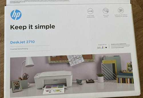 Принтер/Сканер Мфу струйное HP DeskJet 2710e