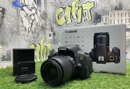 Canon 650D kit 18-55mm 3.5-5.6 IS II 2.500 кадров