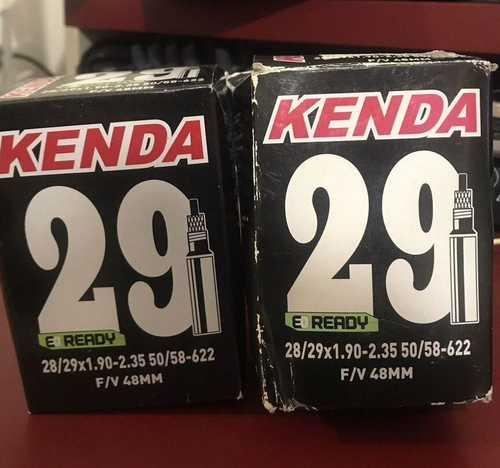 Камера для велосипеда 29 Kenda. 2 шт. Новые