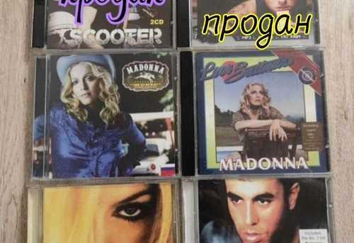 Cd, mp3 диски Мадонна, Энрике Иглесиас