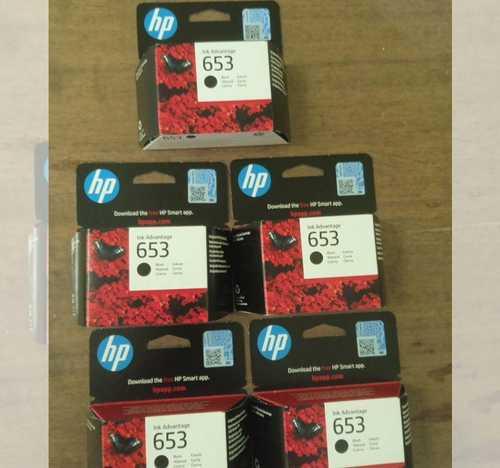 Картридж струйный HP 653