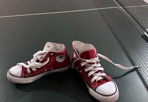 Кеды converse высокие
