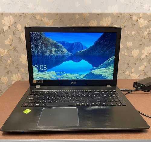 Ноутбук Acer aspire E5 575G