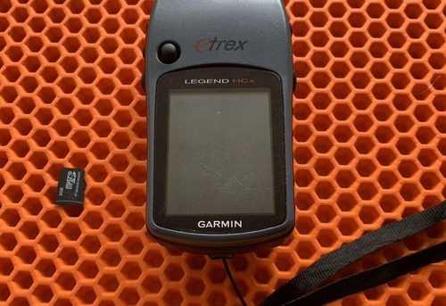 Навигатор Garmin Etrex legend HCx (С картами)