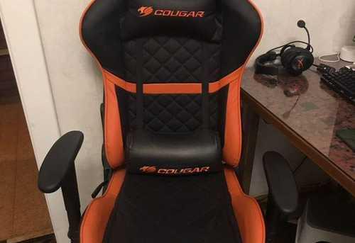Игровое кресло Cougar armor Black/Orange