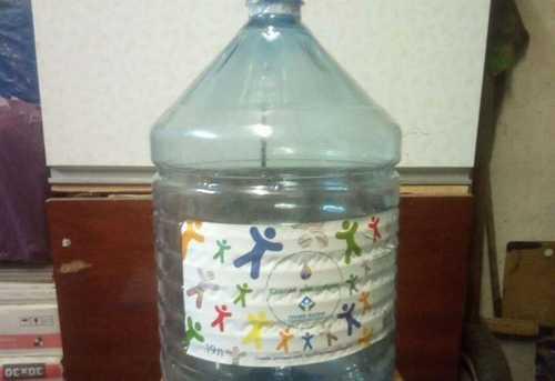 Бутыль пластиковая 19 и 11 литров