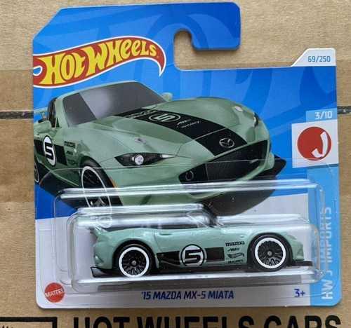 Hot wheels 15 mazda mx 5 miata